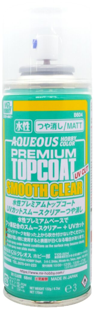 Aqueous Premium Top Coat Matt - Mr. Hobby